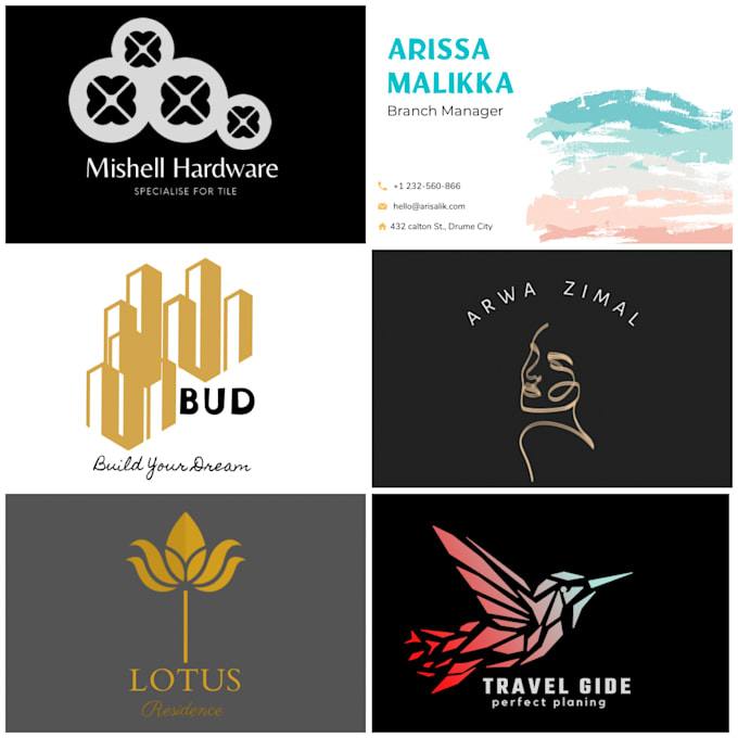 Do professional logo and experienced luxury design by Nawshh | Fiverr