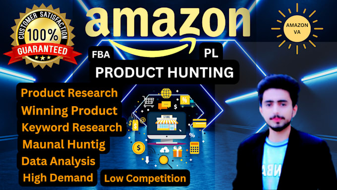 Do amazon fba product research and hunting for pl and wholesale by U ...