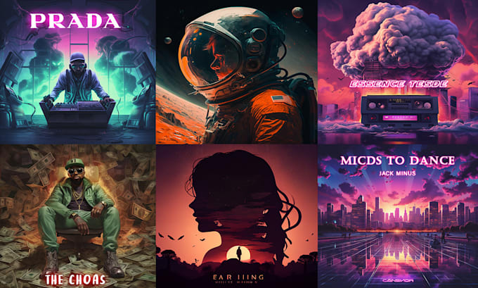 Professionally design your album cover or music artwork by Farwa_desin ...