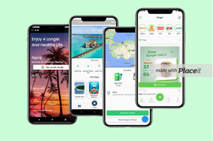 Mobile apps using flutter by Saitburak | Fiverr