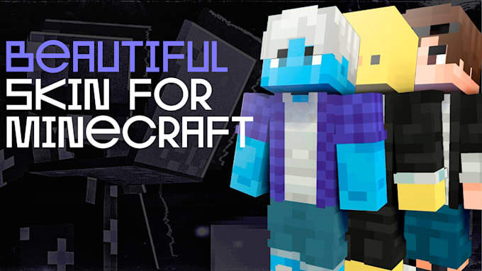 Create best custom minecraft skin by Mrlstudios | Fiverr