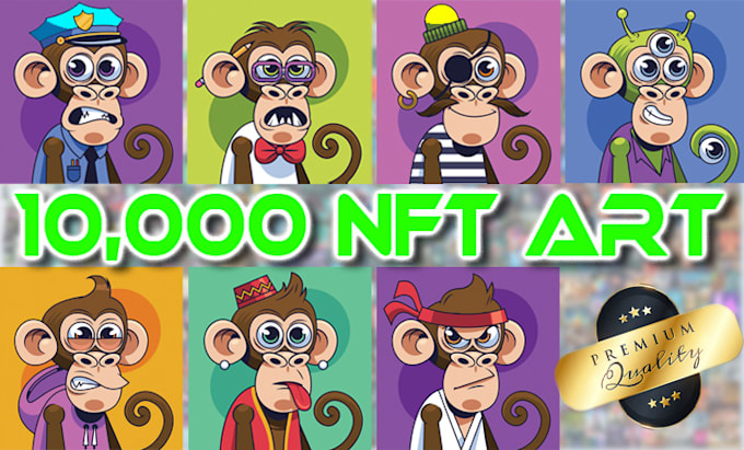 Design characters for 10,000 nft collection, pixel art by Anniedsignx | Fiverr