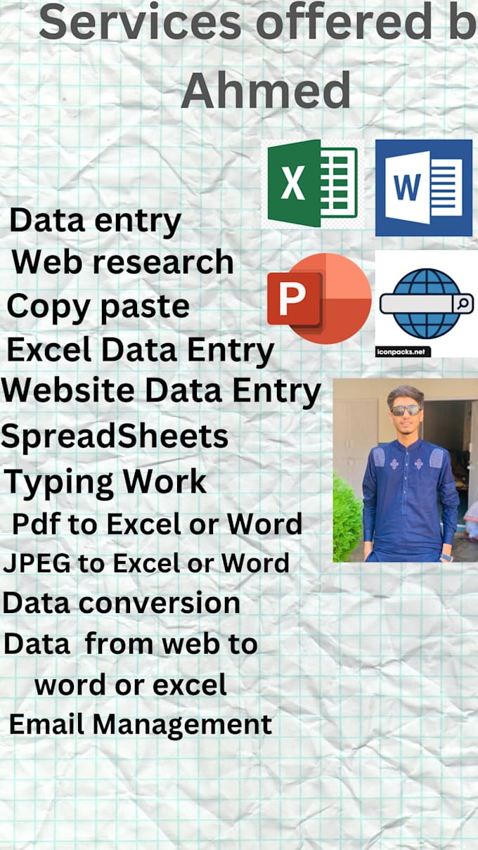 Do any kind of work in ms office, data entry web research, lead ...