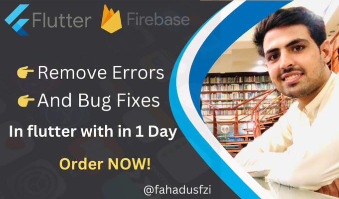 Fix bugs and remove errors in flutter app by Fahadusfzi | Fiverr Fix bugs and remove errors in flutter app by Fahadusfzi | Fiverr