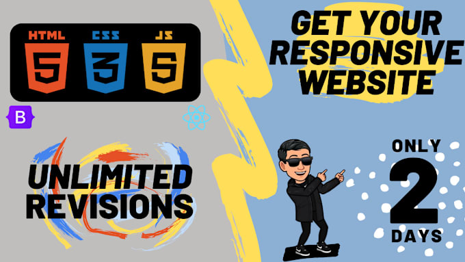 Build your website with html, css and javascript by Chyoussef07 | Fiverr Build your website with html, css and javascript by Chyoussef07 | Fiverr