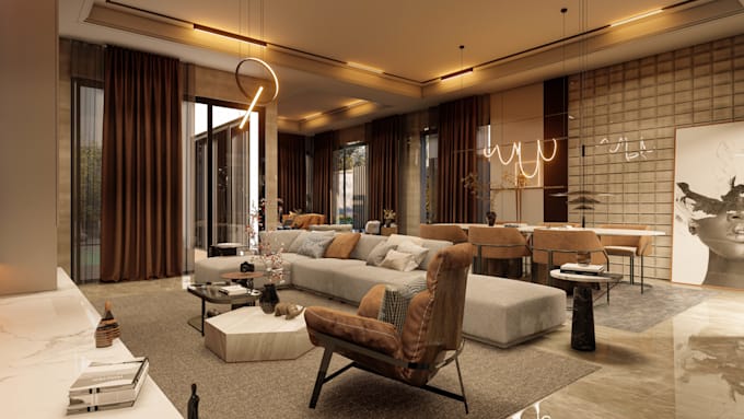 Impressive interior, exterior with realistic renders by Nipunakasha462 | Fiverr