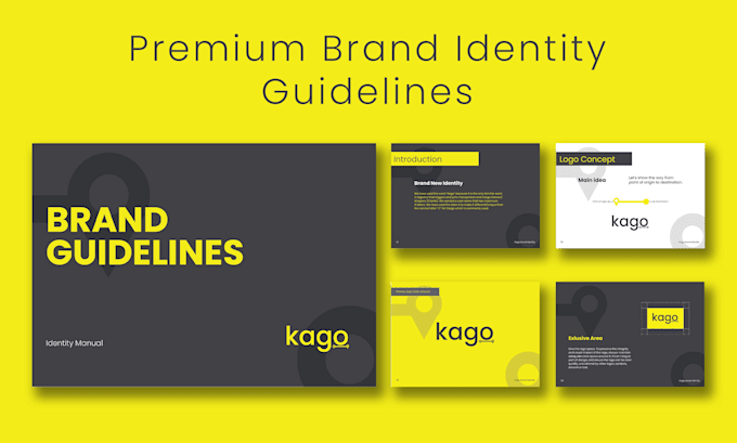 Do professional brand guidelines, premium brand book by Aleeshba_khan ...