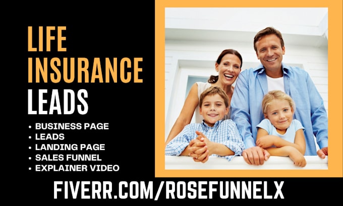 Generate life insurance leads life insurance funnel insurance leads ...