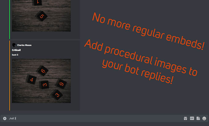 Create A Custom Discord Bot That Generates Procedural Images By Charlesmasse Fiverr