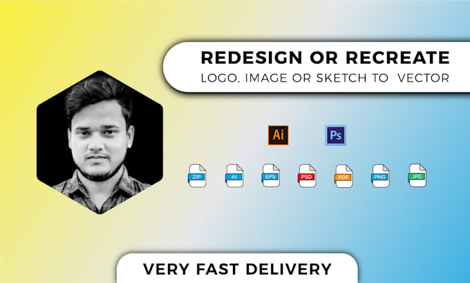 Design redesign or recreate your logo and icon by Designerasel | Fiverr