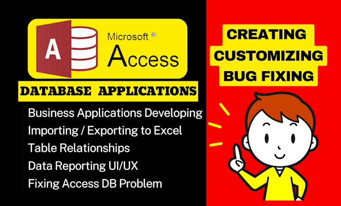 Build and edit database application in microsoft access by Pk3217443655 ...