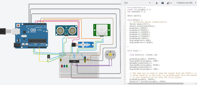 Do Circuit Simulation And Arduino Programming In Tinkercad By Zunuran1