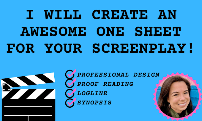 Design a visually engaging one sheet for your screenplay by ...