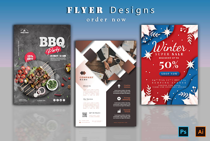 Design perfect flyer for marketing, business or event by Alirizvi1998 ...
