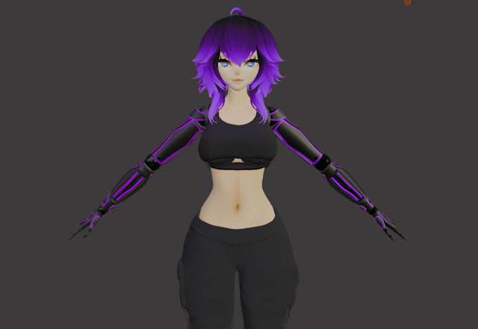 Create a custom 3d model, vr chat avatar, vr character, vrchat avatar ...
