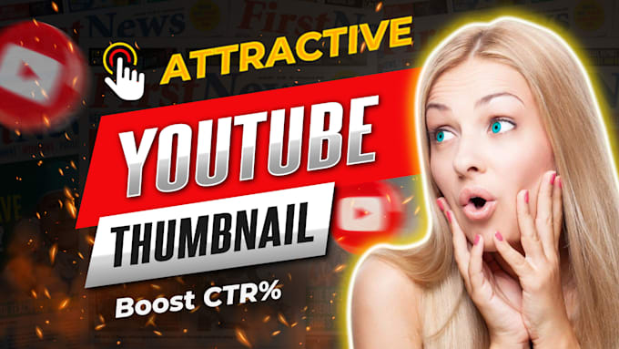 Design amazing youtube thumbnail by Videomadhu | Fiverr