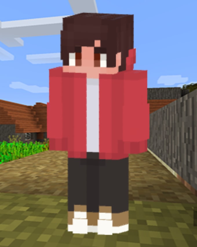 Create a custom minecraft skin by Huntereatspaint | Fiverr