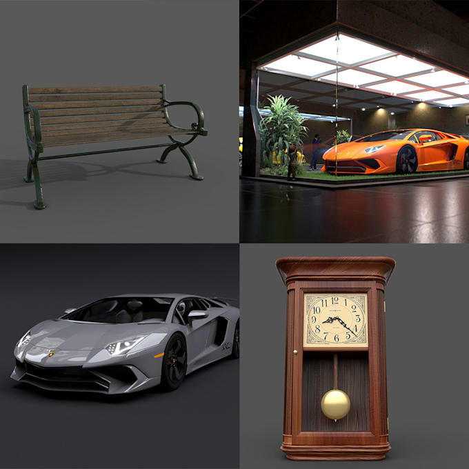 Make high quality 3d models textures 3d environments by Sam23697 | Fiverr