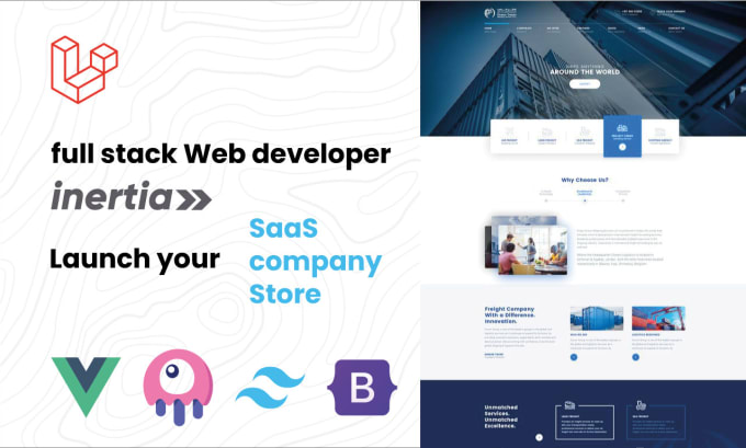 Develop Your Project With Laravel Using Livewire Or Inertia Js Like Crm
