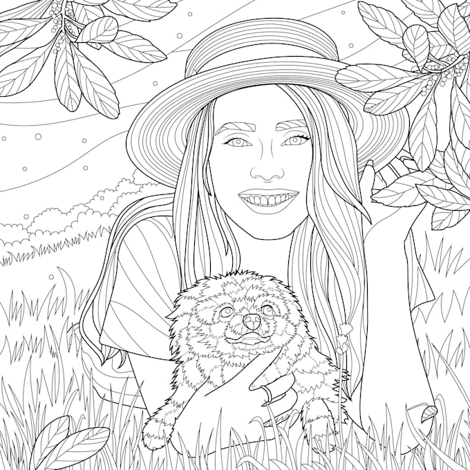 Draw clean and detailed line art of anything by Devshree_draws | Fiverr