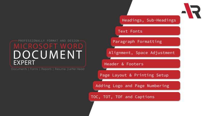 Redesign Your Document Professionally By Pixelperfectz Fiverr