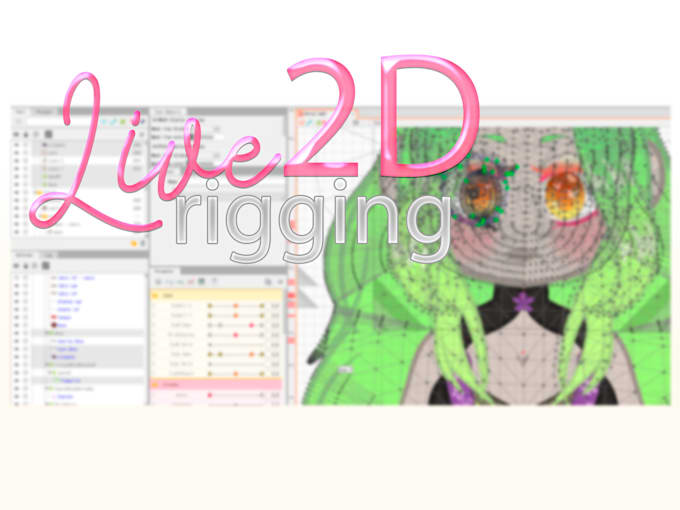 Rig your vtuber model with live2d by Cornylime | Fiverr