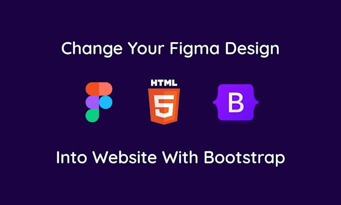 Convert figma into html with bootstrap by Rachmannulhakim | Fiverr