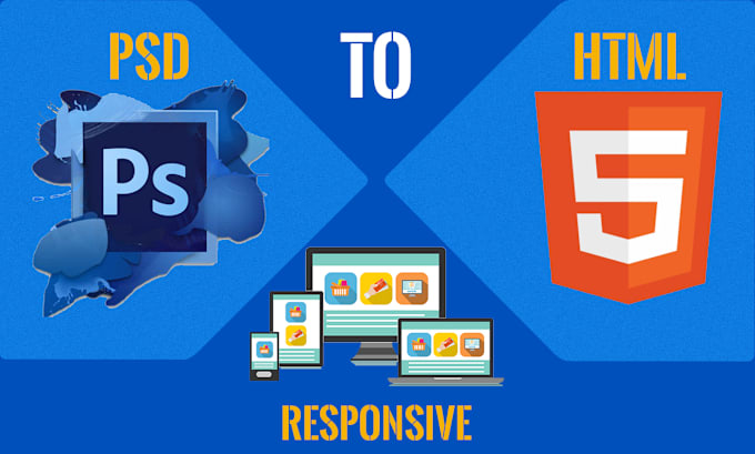 Create Responsive Html Pages In Any Design By Beladesign Fiverr