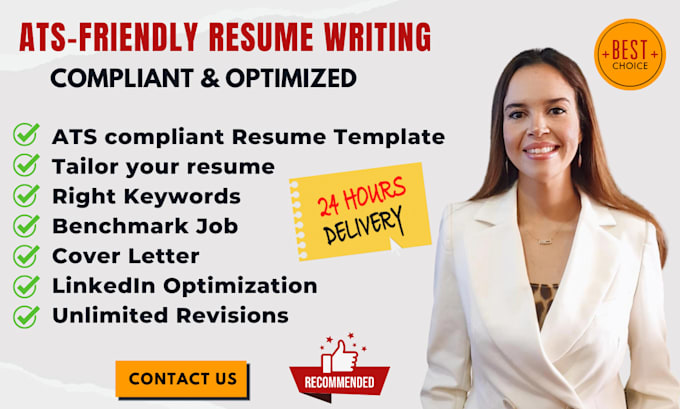 Write or rewrite your job winning resume cv and cover letter by Sara ...
