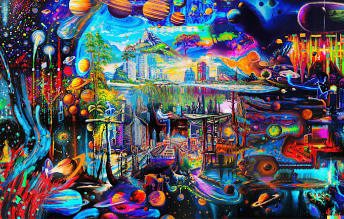 Create high resolution digital art with dalle 2 by Jonas_mock | Fiverr