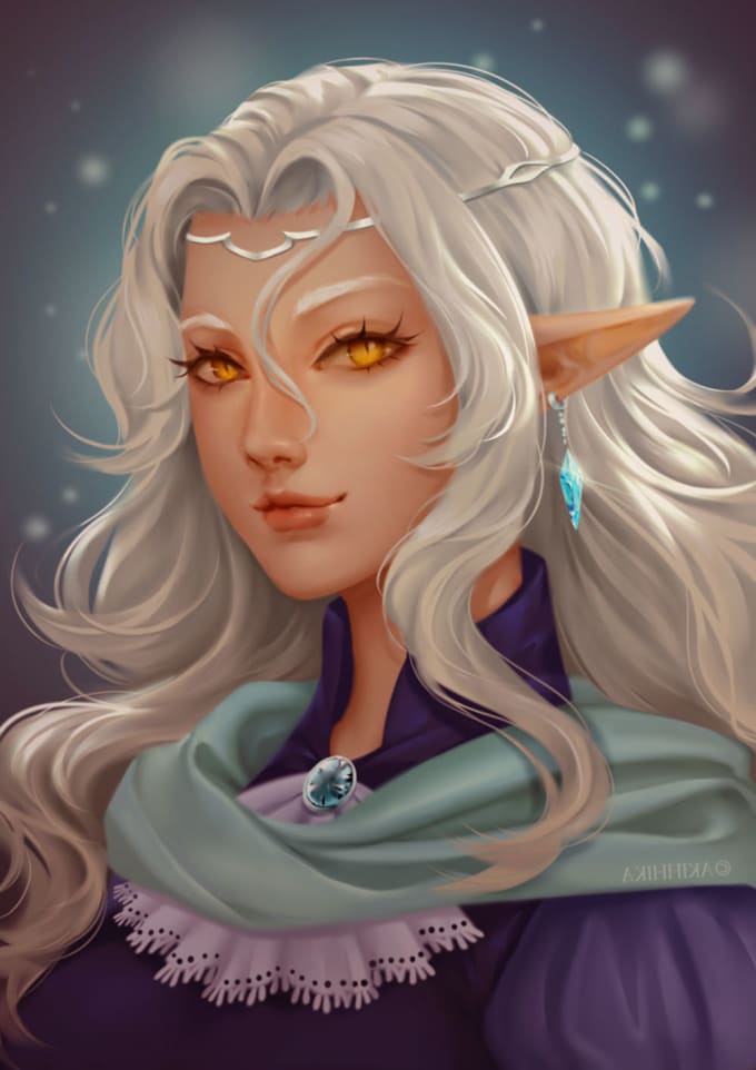 Draw Anime Style Fanart Original Character By Kalamsajim Fiverr Hot