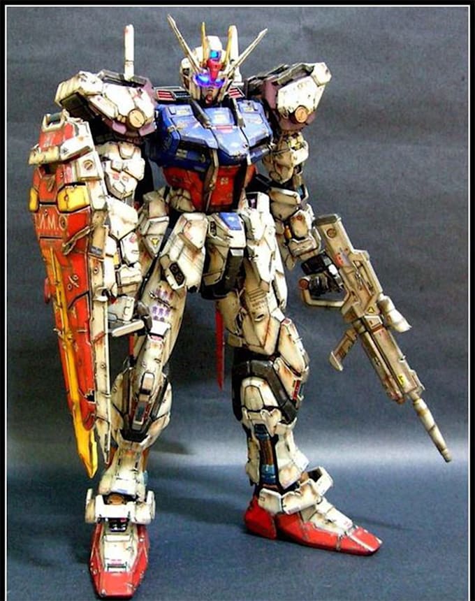 Draw mecha, super robot, gundam, fan art nft by Baorjaba | Fiverr