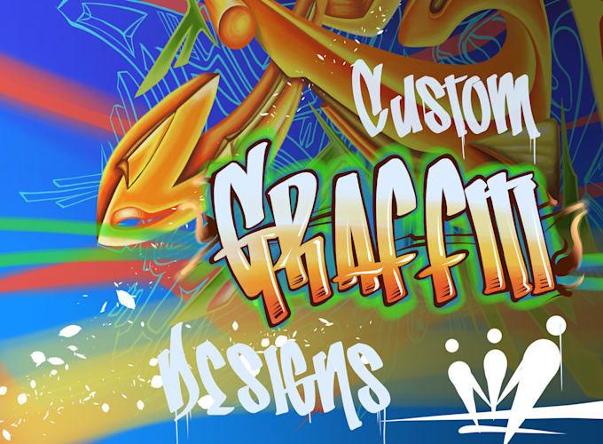 Custom graffiti design for covers, banners and illustrations by ...