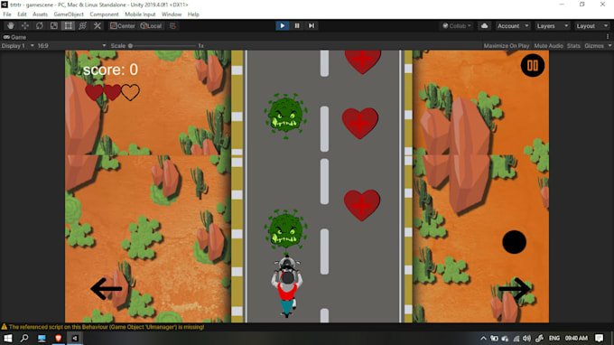 Teach you game development in unity by Sabeshkumar | Fiverr