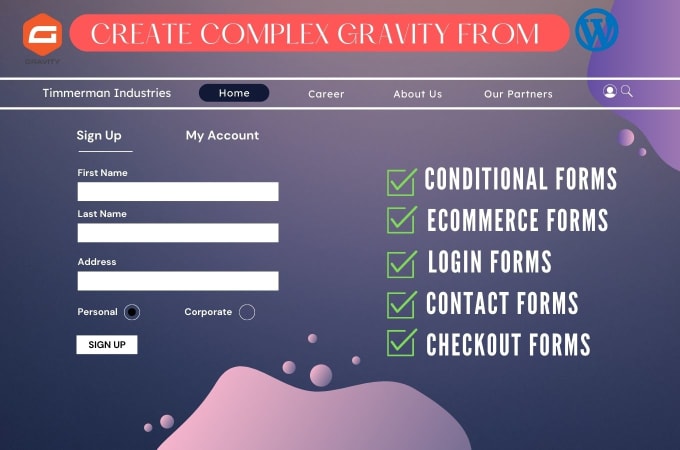 Create complex gravity form by Farokhazari | Fiverr Create complex gravity form by Farokhazari | Fiverr
