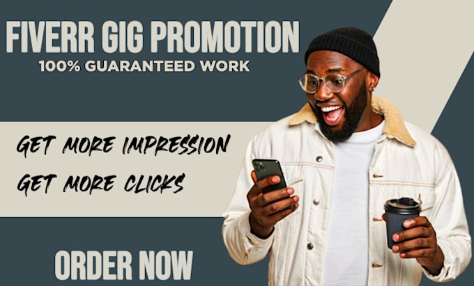 Promote your fiverr gig, gig seo and gig marketing to expand your ...