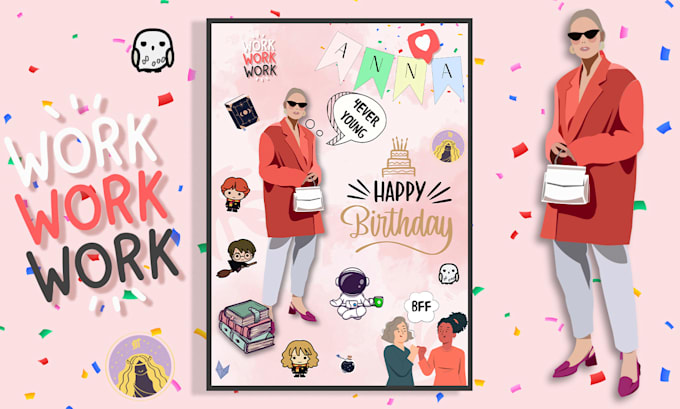 Design a personal poster for you and for your loved ones by R_zara_00 ...