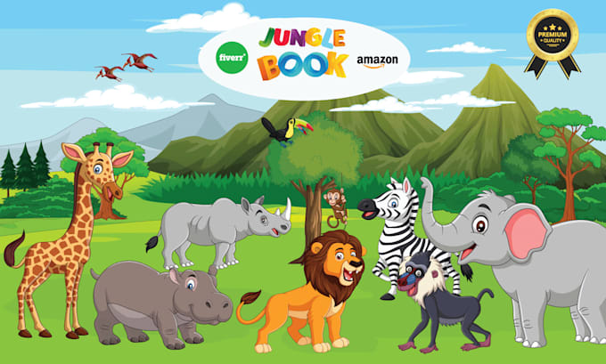 Illustrate children story book illustrations and ebook cover by Minhaj ...