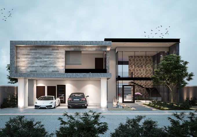 Design, model and render using revit, 3dsmax, photoshop and cad by ...