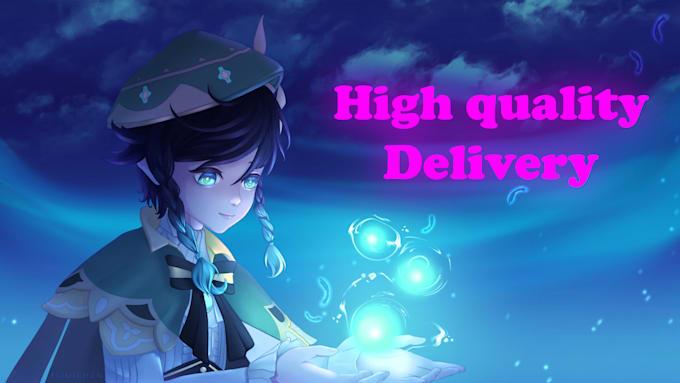 Animate and loop your 2d character, art, image or anime by Cobra07cb ...