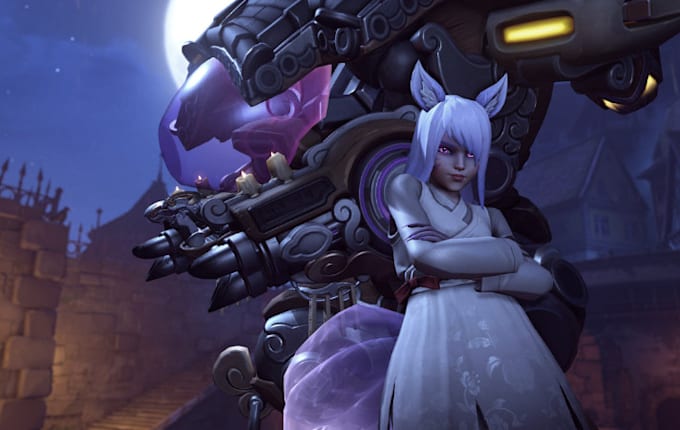 Create stylized game character game scene character animation by ...