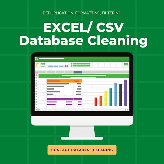 Clean your excel or csv contact database by Haroonmalik426 | Fiverr