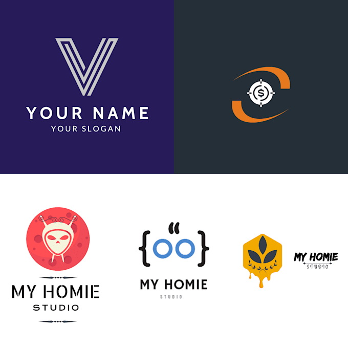 Create unique logo designs by Myhomie | Fiverr