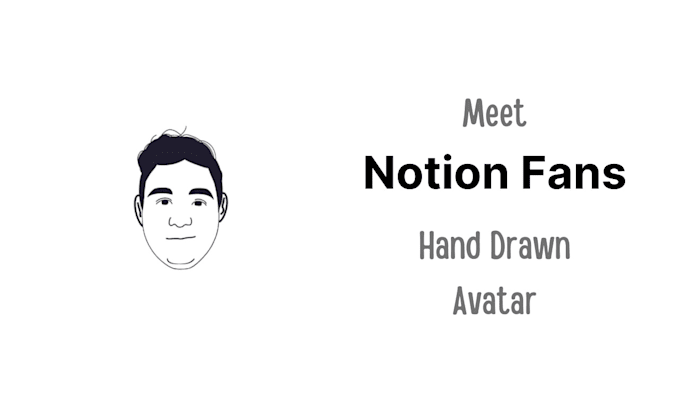 Draw a custom notion style avatar for you by Gavinchan01 | Fiverr