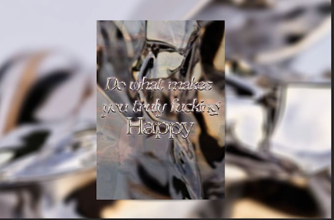 Create chrome type poster for you social media by Zaba_studio | Fiverr