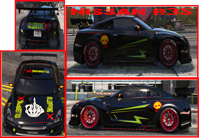 Design custom fivem car liveries for you by Beserk854 | Fiverr
