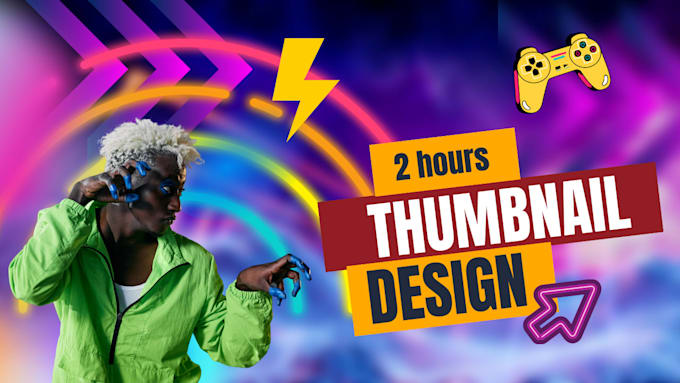 Design attractive youtube thumbnail, game thumbnail in 2 hours by ...
