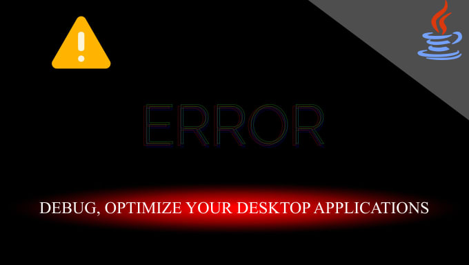 Debug your java application errors by Shaheinockersz | Fiverr
