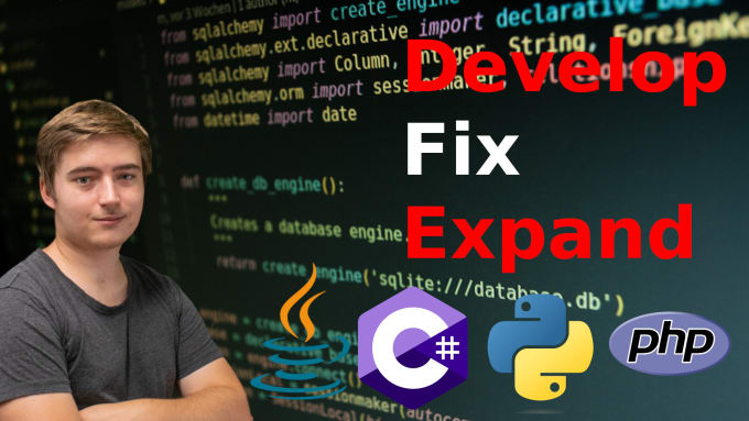 Fix, develop or expand your backend by Upcode_ | Fiverr