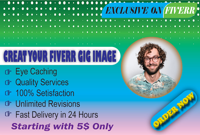 Design your worthy fiverr gig image, thumbnails or cover by Sayi_d | Fiverr